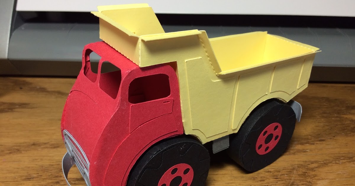 Papercrafts and other fun things: Dump Truck Paper Model