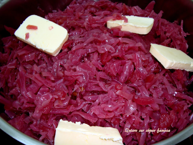 QUIERO SER SÚPER FAMOSA: Col lombarda o col roja al estilo alemán