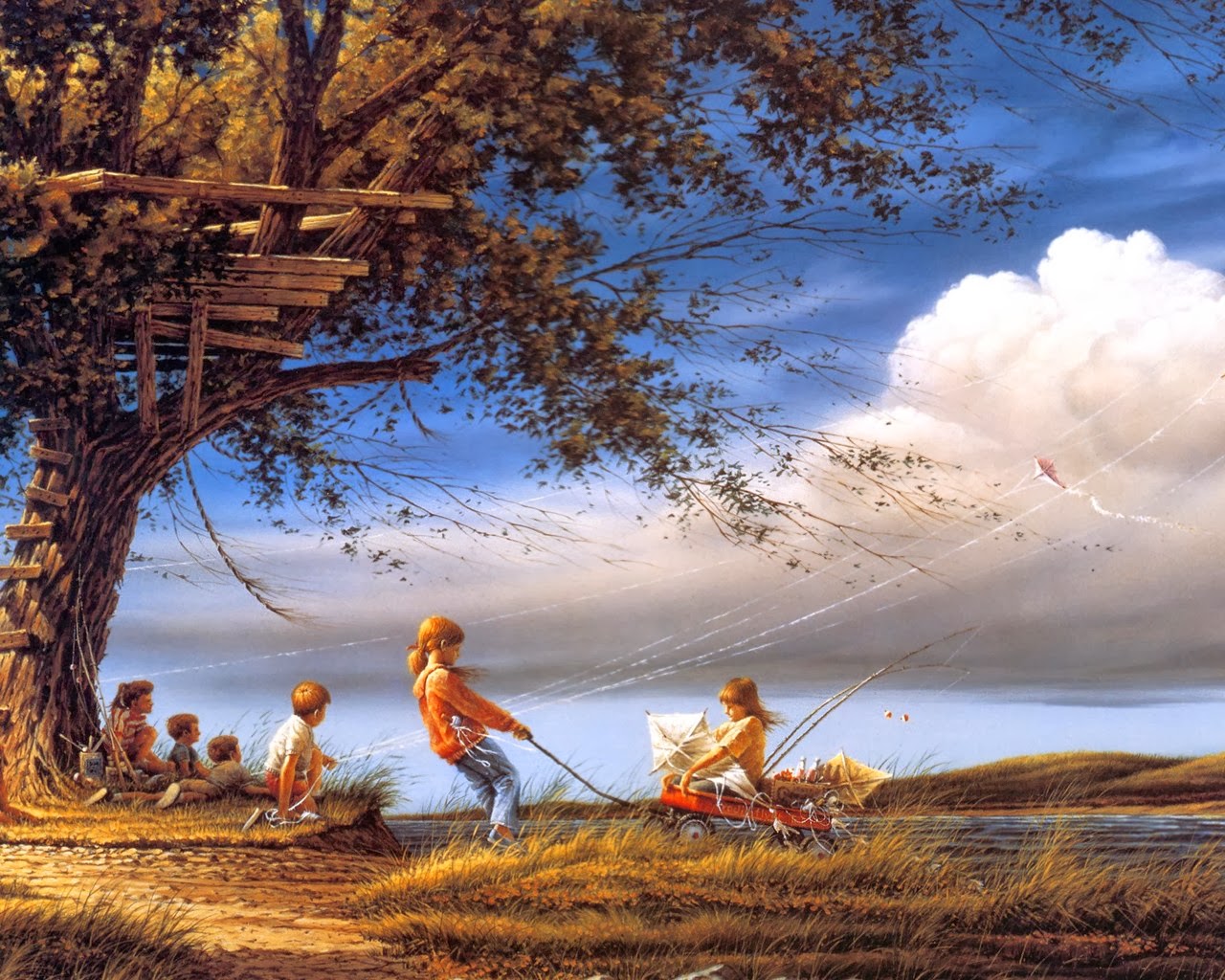 Bestcrossstitch: Terry Redlin paintings