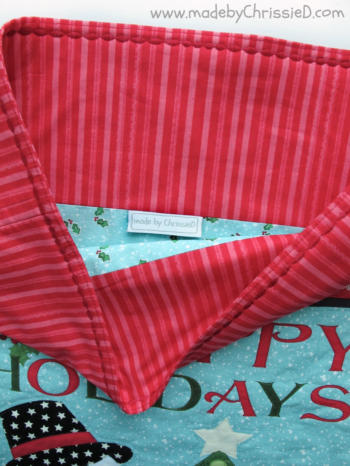 Sew in Love {with Fabric}: Christmas in July: Santa Sack