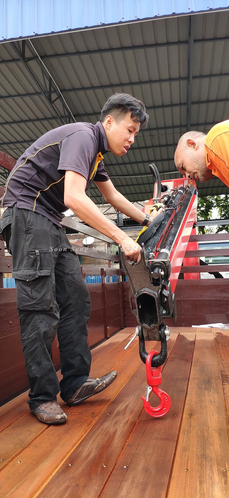 SANY PALFINGER SPK8500 CRANE COMMISSIONING & TRAINING