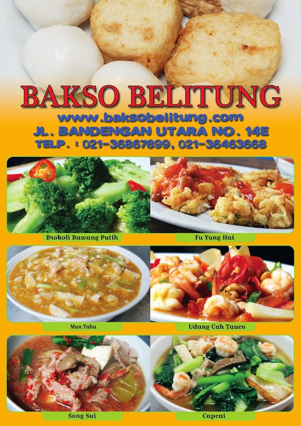 Brosur | Bakso Belitung