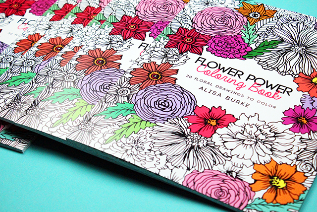 alisaburke: flower power coloring book is here!