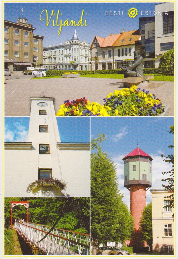 Postcrossing: ESTONIA - CITIES