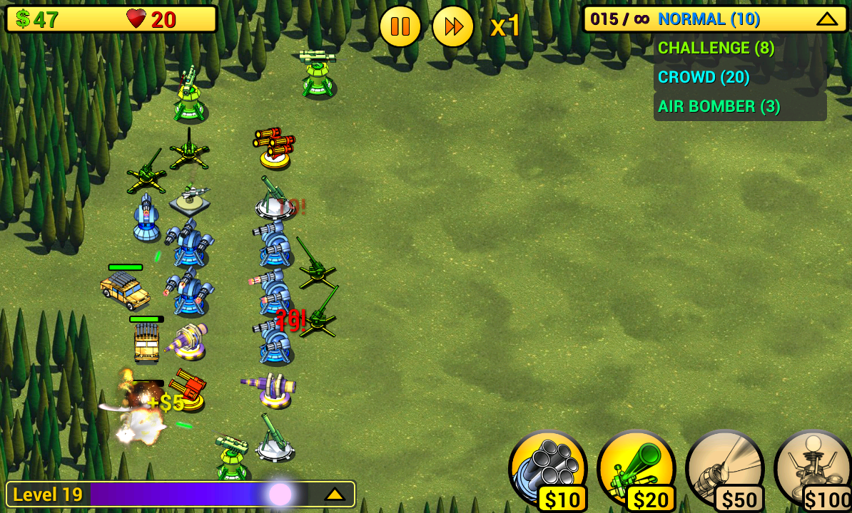 Defense Line Review - Hard Core Tower Defense | Kulíš Android