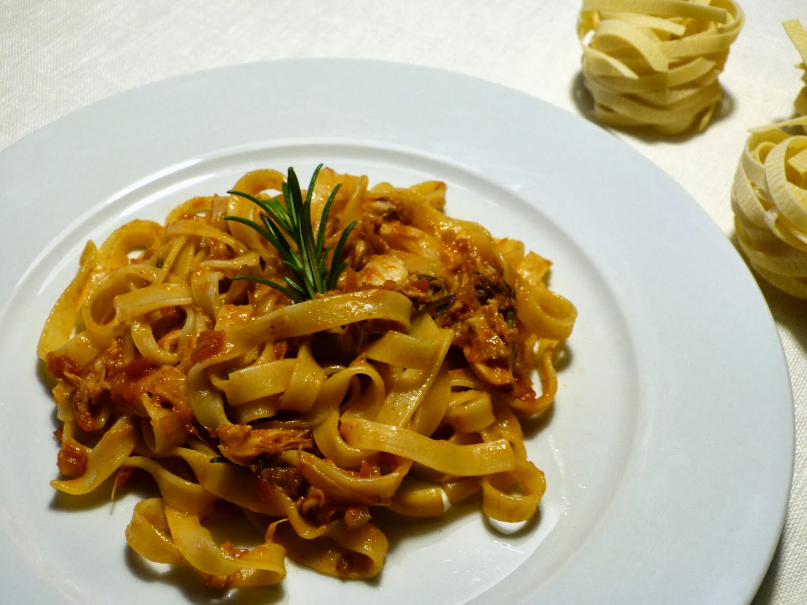Recept na italské těstoviny: Tagliatelle s králičím ragú – vkuchyni