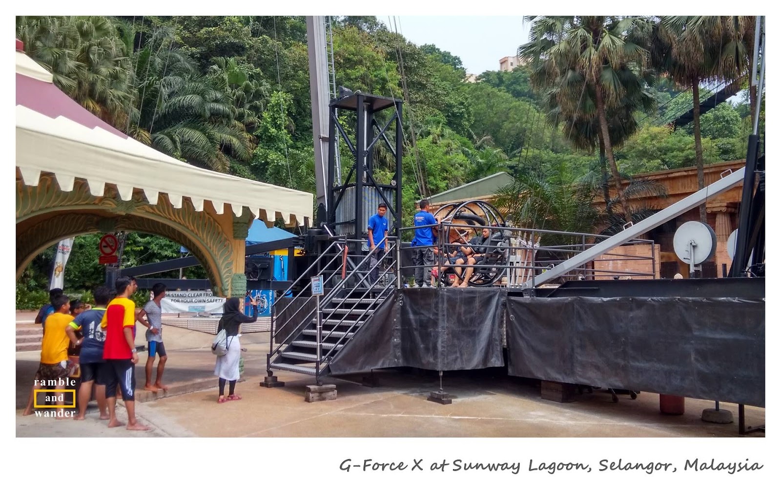 Malaysia: Top 5 Rides at Sunway Lagoon - Ramble and Wander