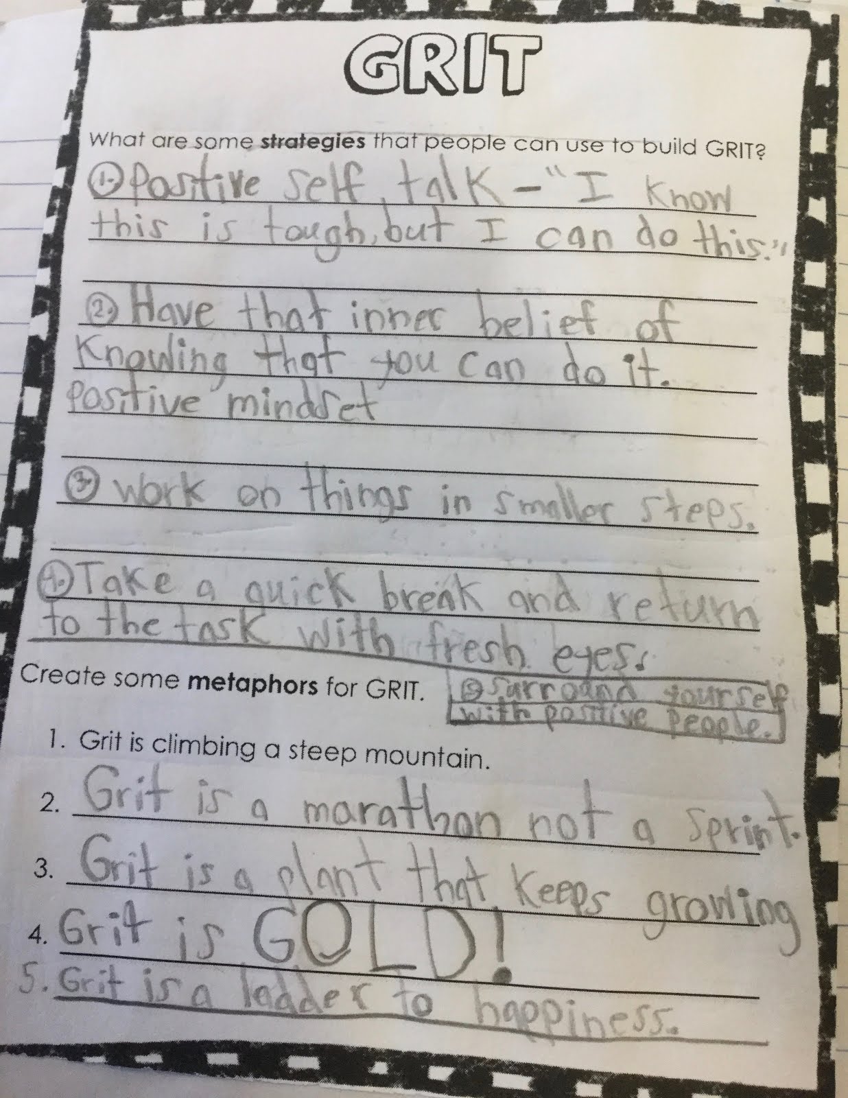 Tales from a Tidy Teacher: Got Grit?