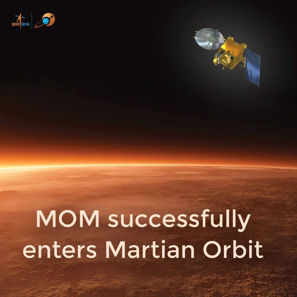 MOM (The Indian Mars Mission): MOM on Mars