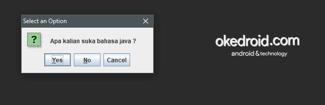 Contoh Jadwal Input Dan Output Memakai Joptionpane Di Java - Belajar ...