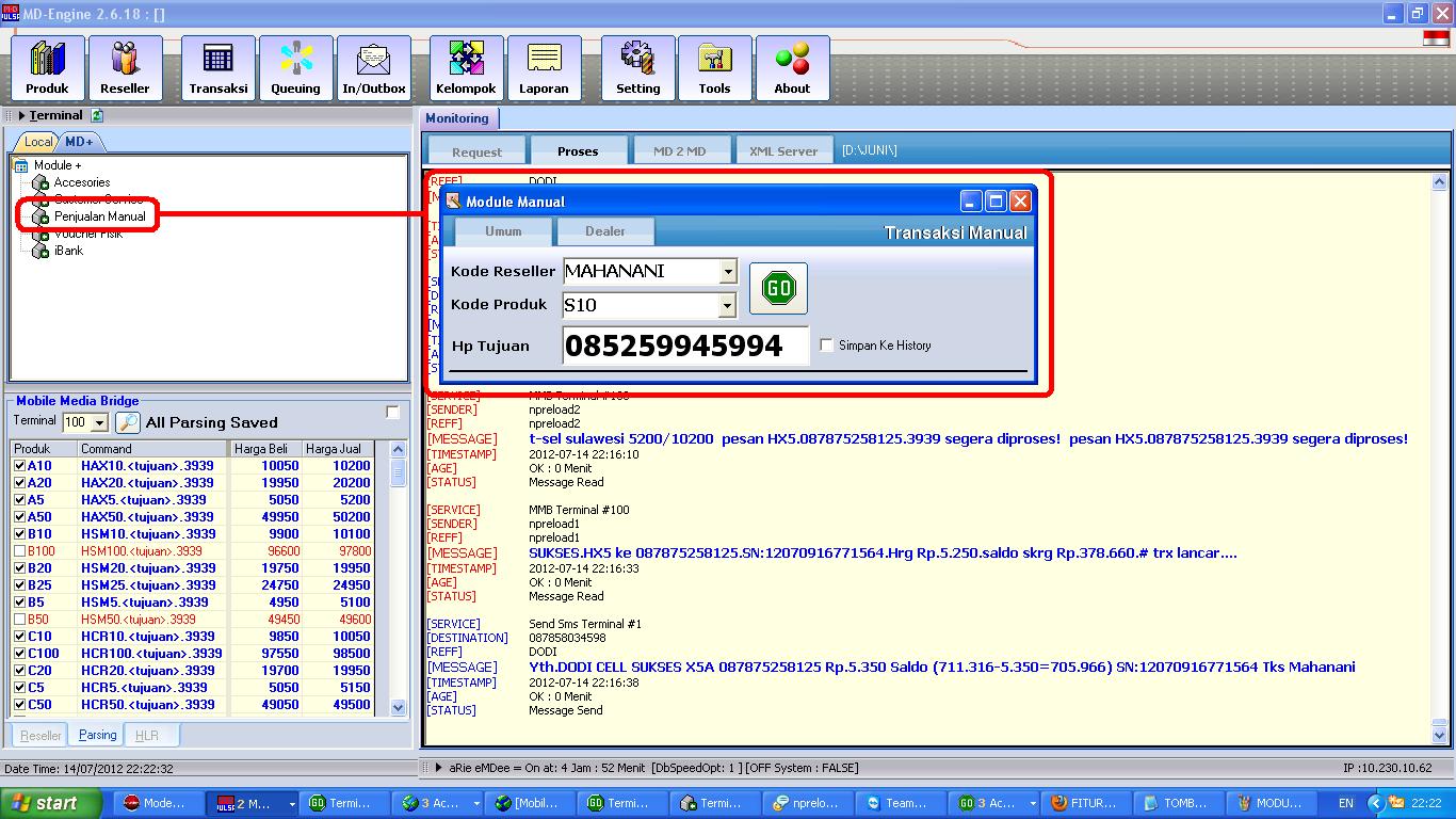 Fitur MD Engine - Software Pulsa | MD Engine™