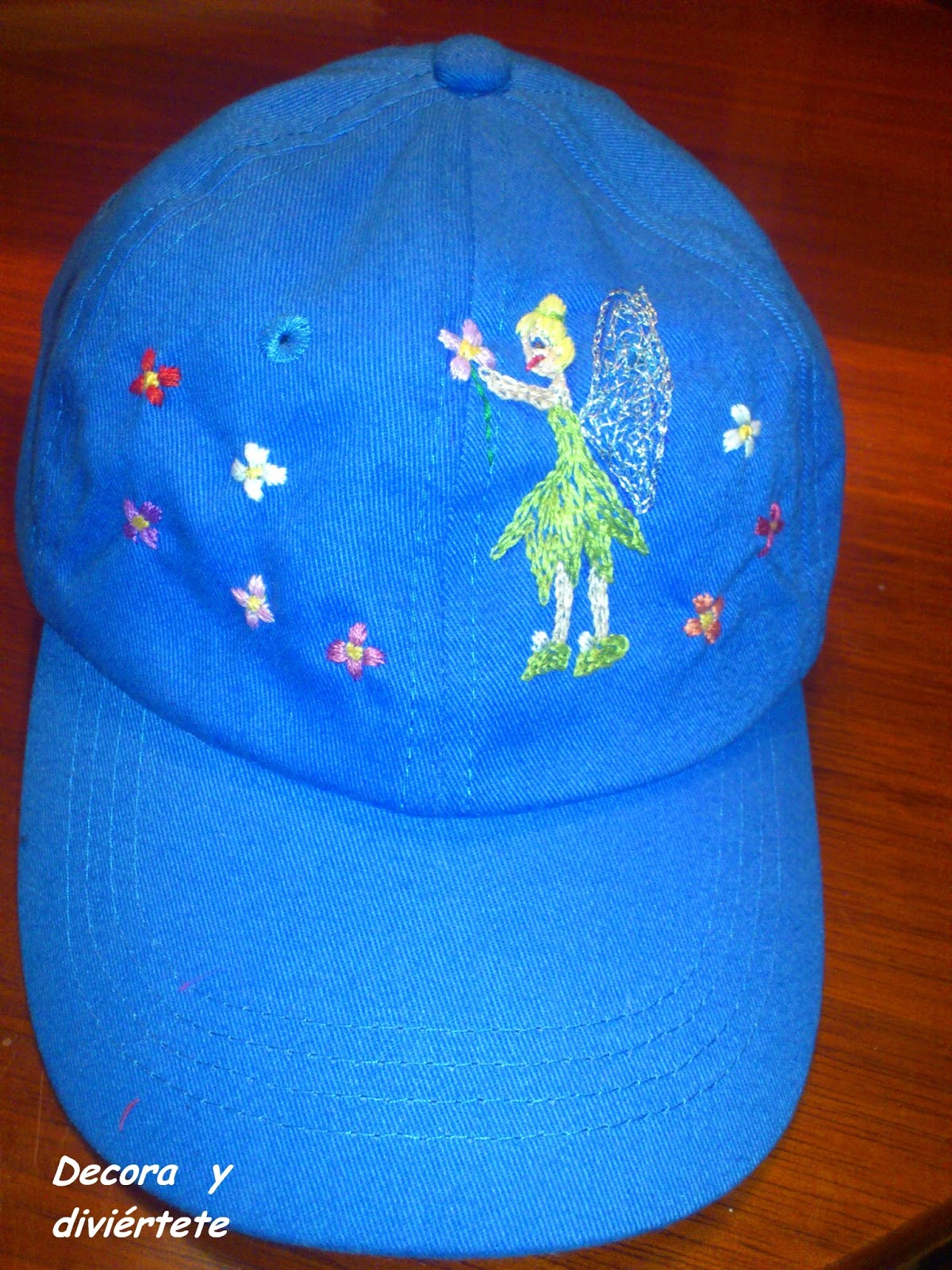 Una idea de como personalizar una gorra