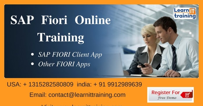 SAP FIORI Online Training: Online SAP FIORI Training | How SAP FIORI Client App is Useful to ...