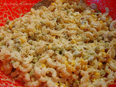 Southern With A Twist: Seven Layer Pasta Salad