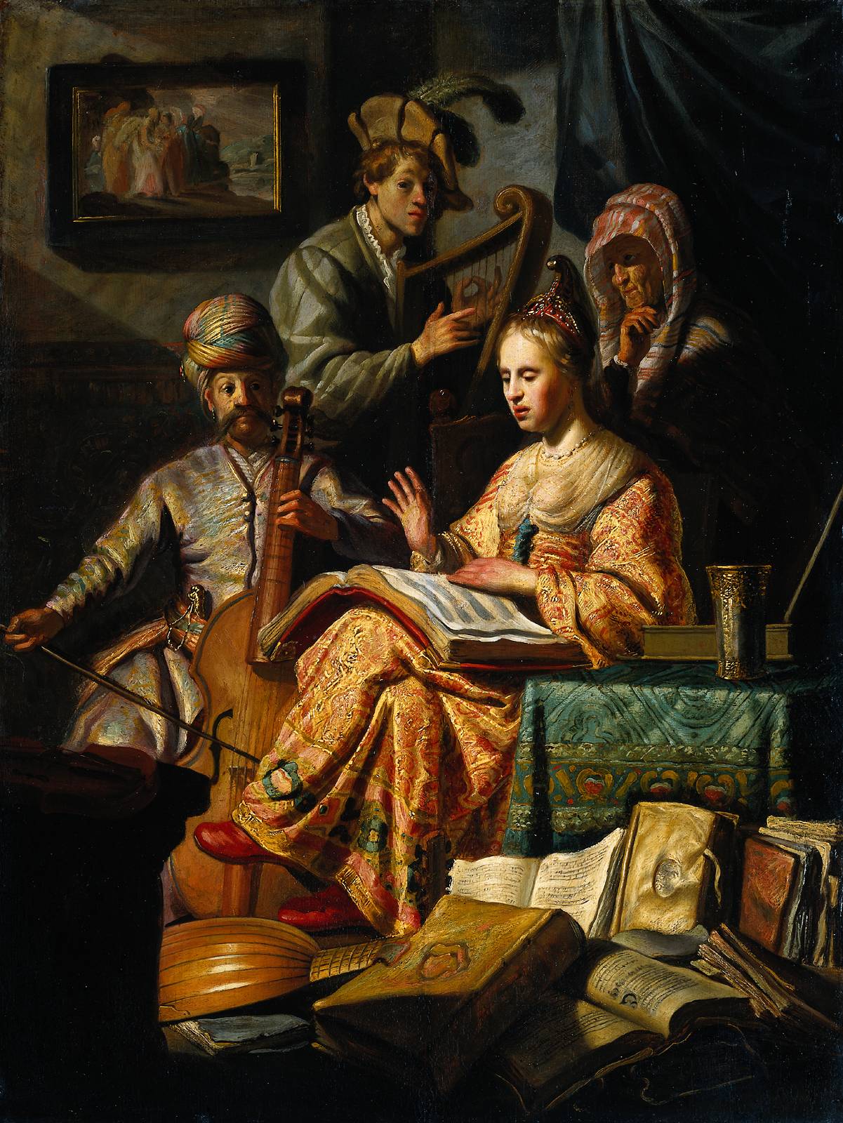 Rembrandt Musical Company 1626 Tutt Art Pittura Scultura
