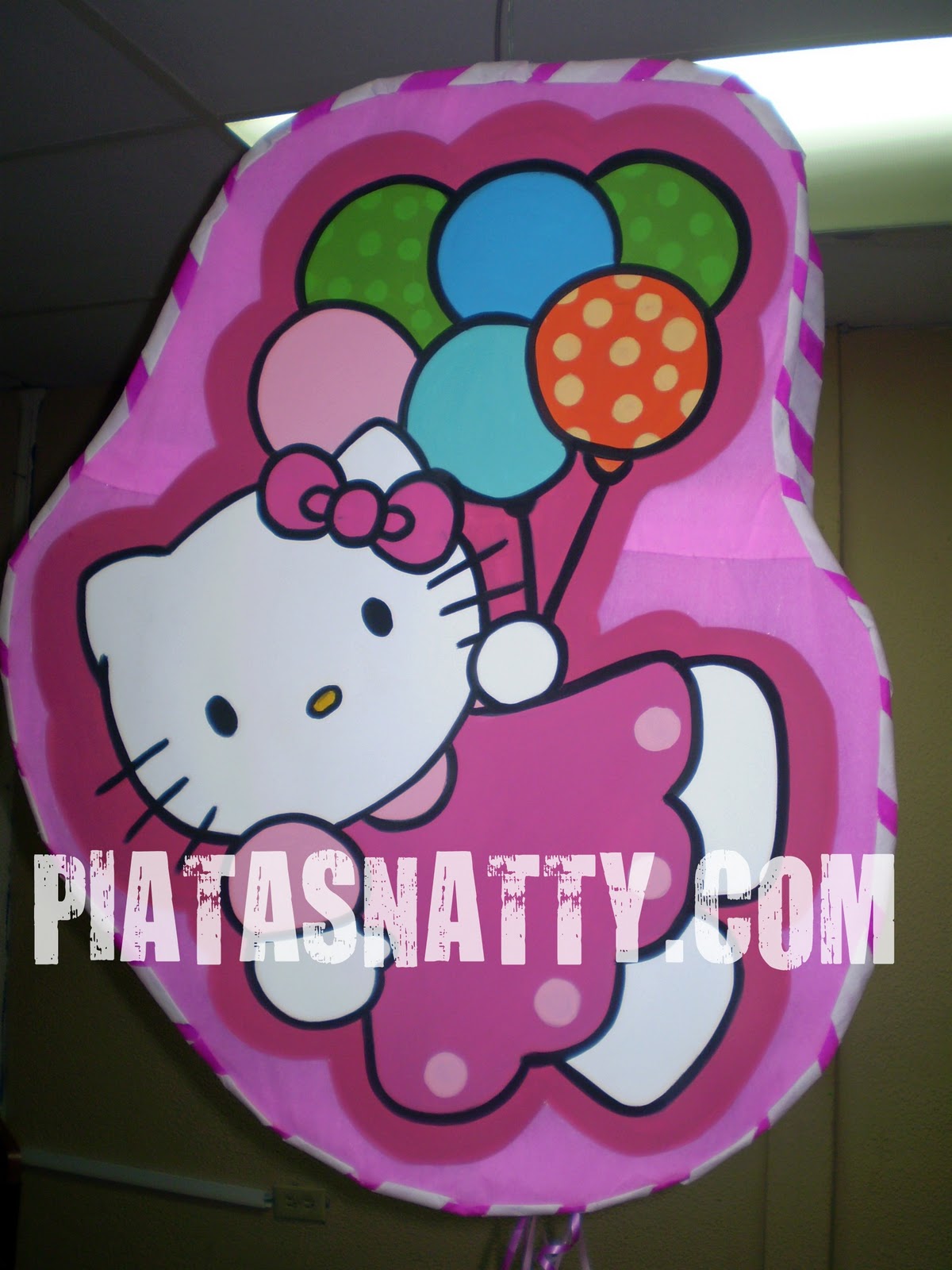 PIÑATAS NATTY @pinatas_eventos.natty: PIÑATA DE HELLO KITTY "ENTAMBORADA"