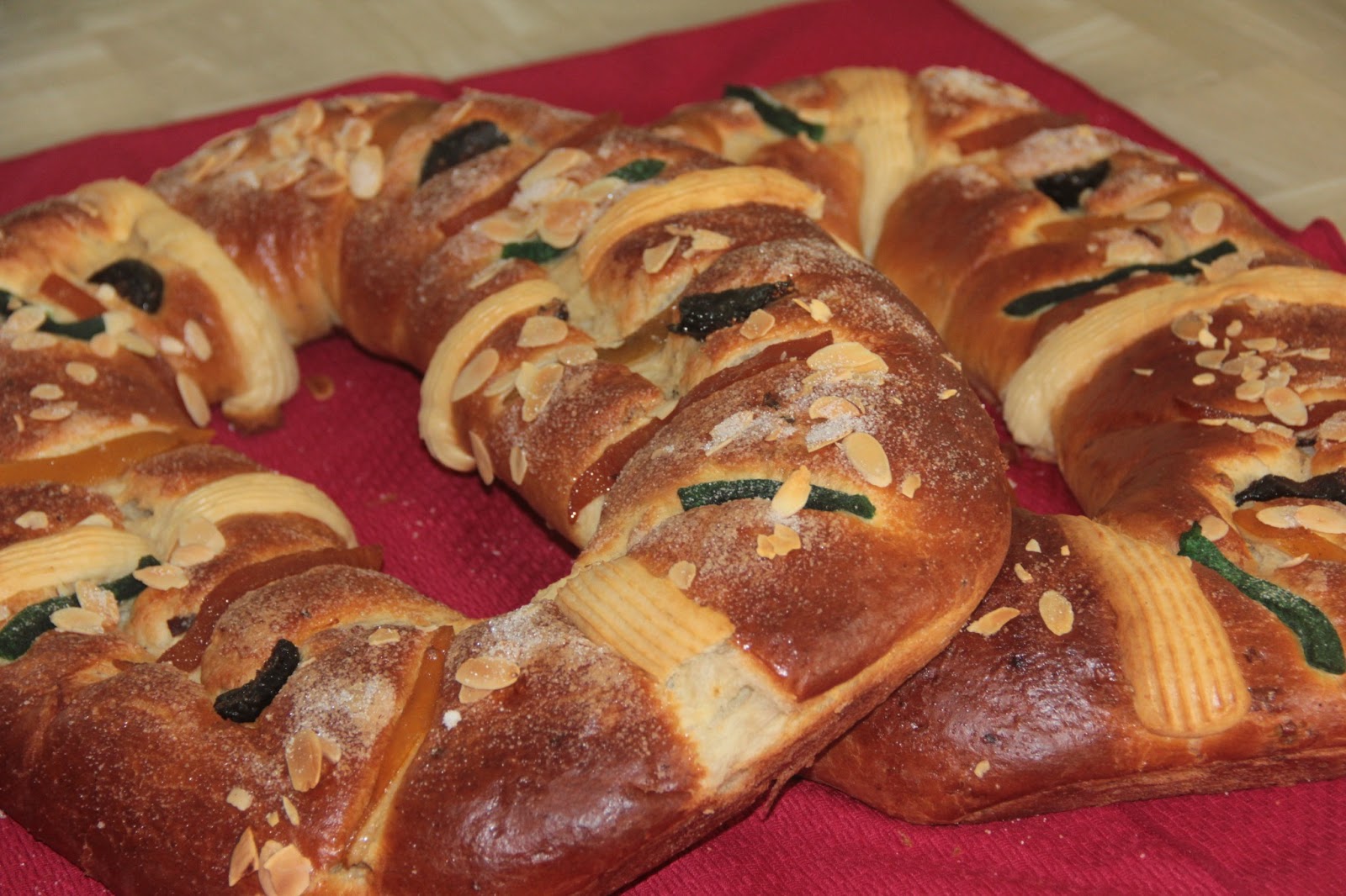 Los chatos: Rosca de Reyes, Repostería Los Chatos Puerto Vallarta.