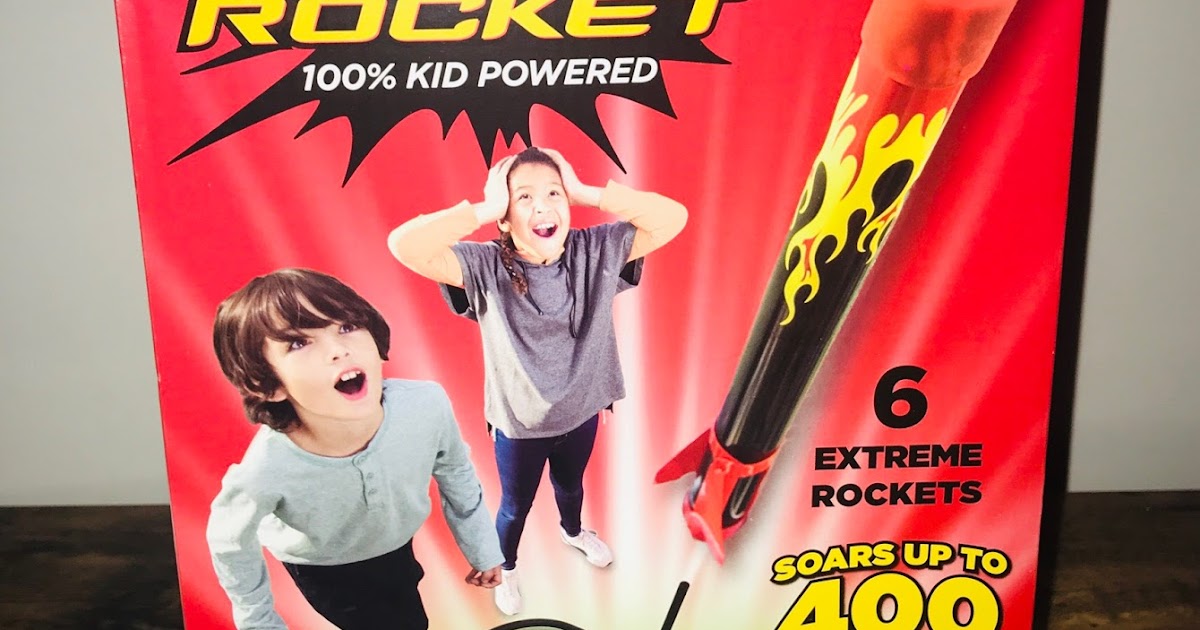 Stomp Rocket is a Fun Interactive STEM Toy For Hours of Outside Fun