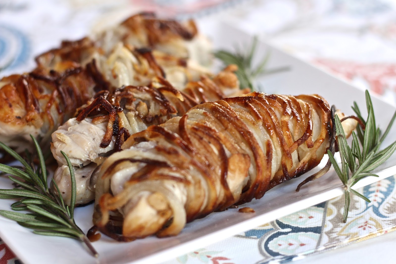 Garlic Chicken Wrapped in Potato Jackets – Diary of a Mad Hausfrau