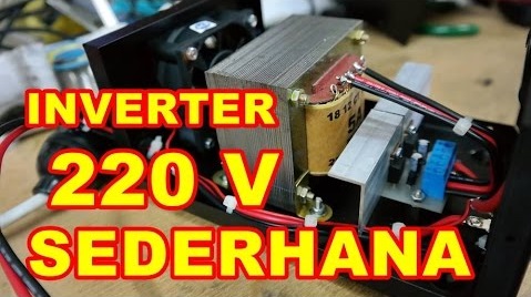 Skema Rangkaian Inverter Sederhana