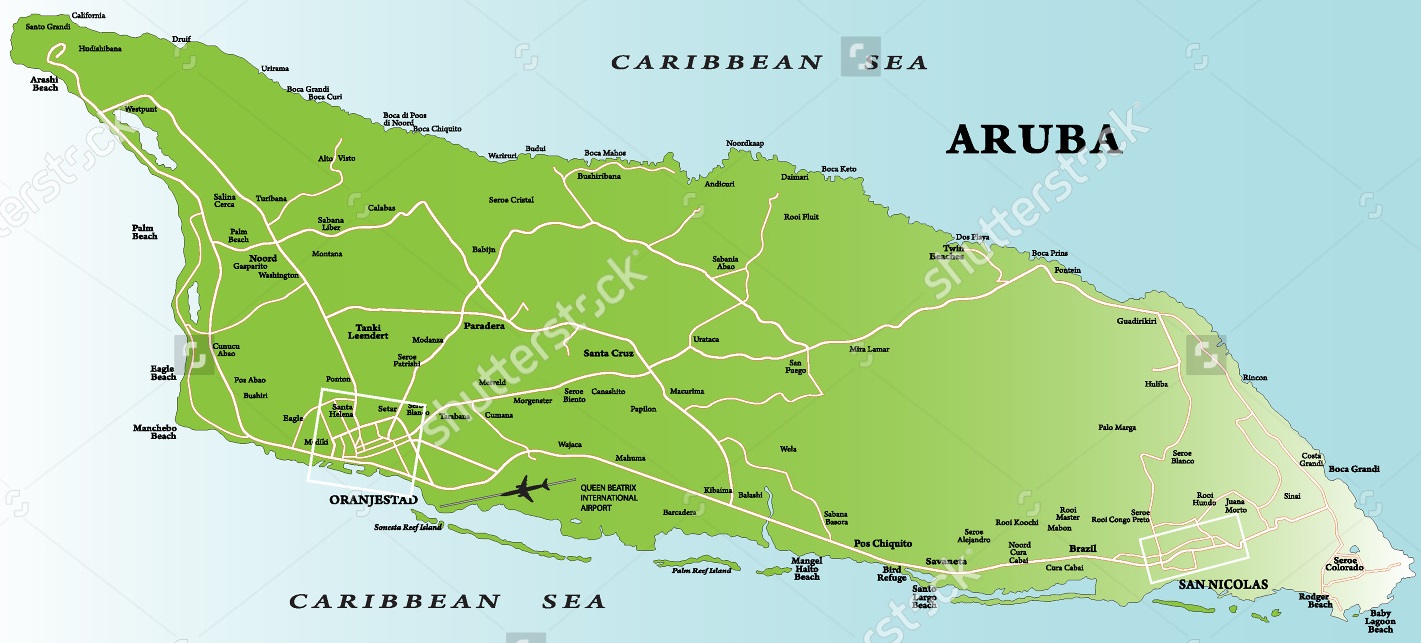 მსოფლიო გეოგრაფია: არუბა/Аруба/Aruba/