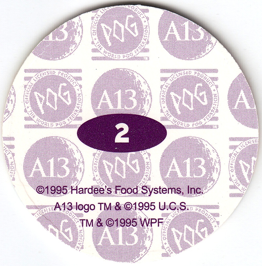 Toys and Stuff: Hardee's Apollo 13 Pog Collector Case - Pogs 1 - 10