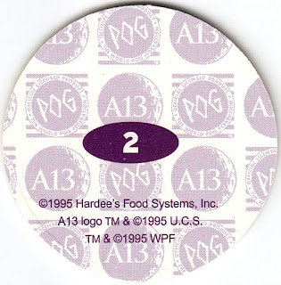 Toys and Stuff: Hardee's Apollo 13 Pog Collector Case - Pogs 1 - 10