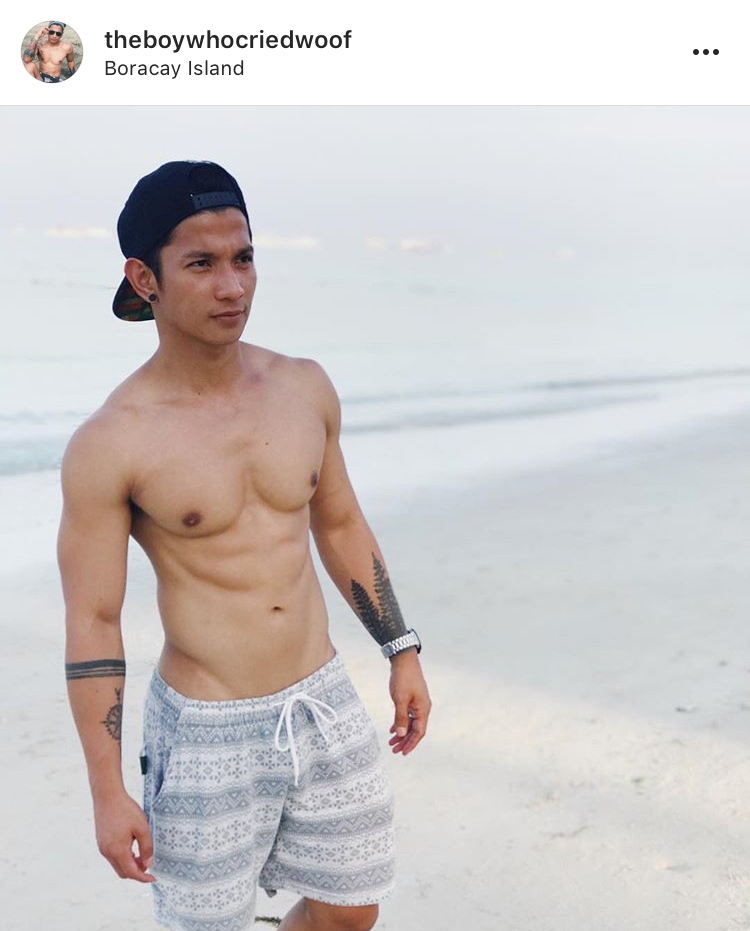 Shirtless Filipino on Instagram: Elbert Alvarez in Boracay 🇵🇭