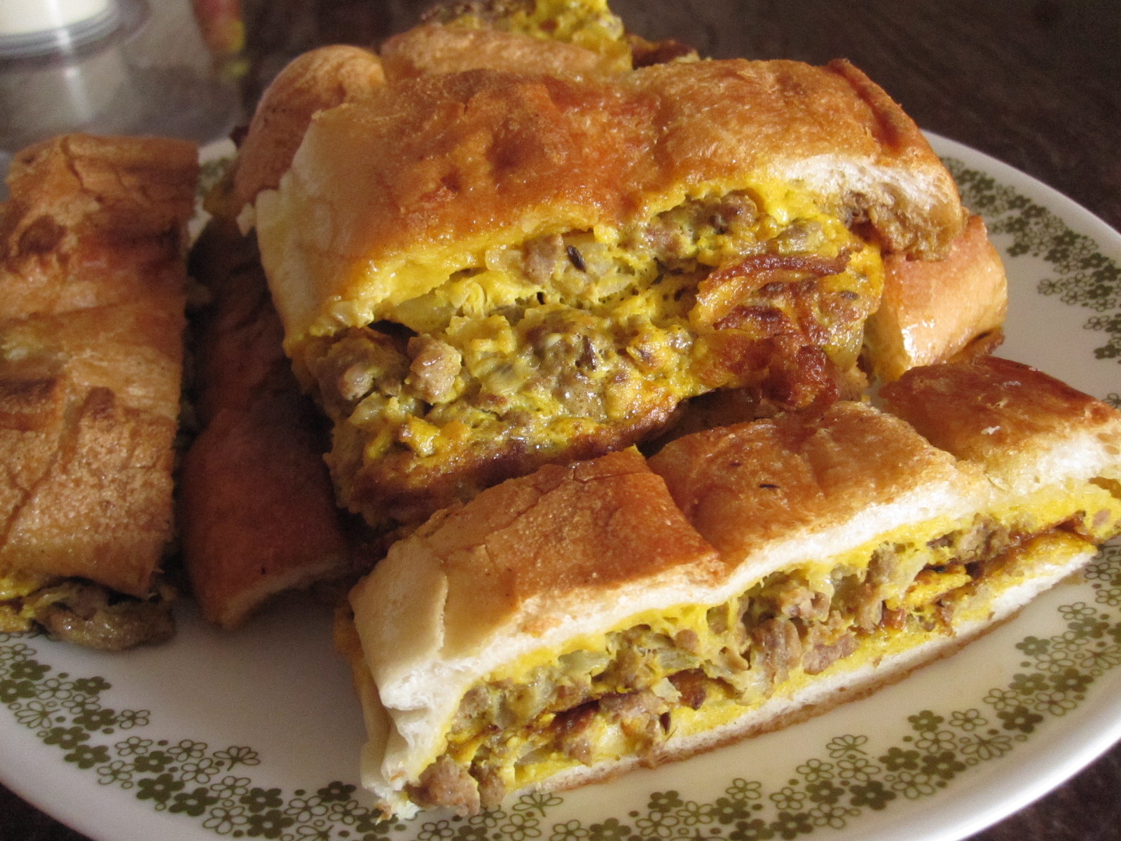 Small Potatoes Make The Steak Look Bigger: Home made roti john