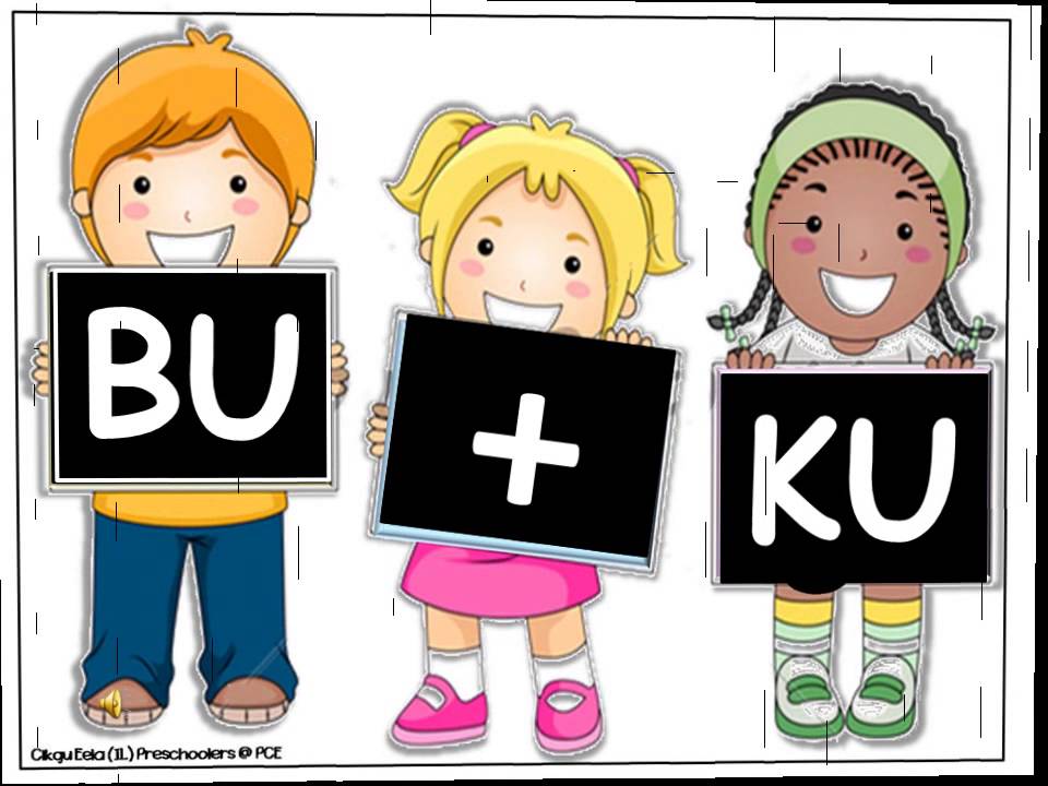 Bahan ajar membaca dengan menghafal suku kata untuk anak | Belajar ...