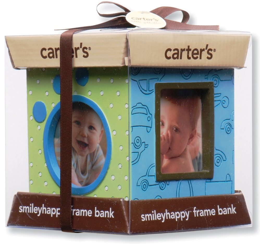 Resin Bank and 4 Sided Picture Frame