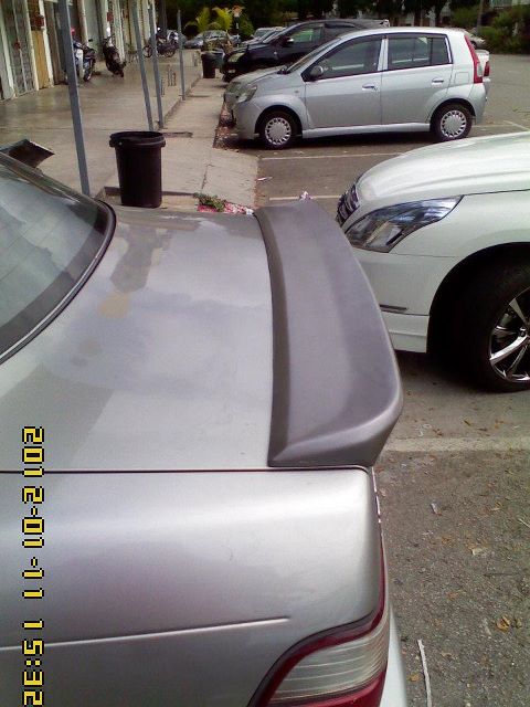 RS RACING MOTORSPORTS: AE101 installed Trueno Ducktail Spoiler