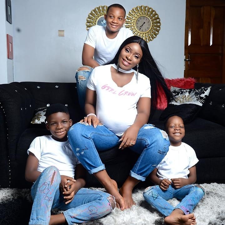 Meet Nollywood actor Walter Anga's family, wife, TyreseTroy Walter Anga ...