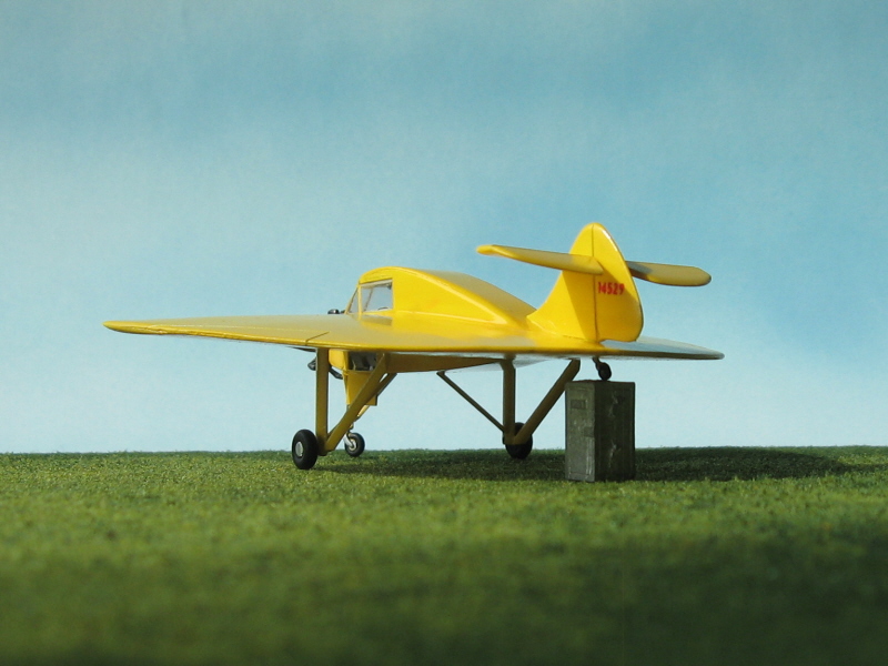 Arup S.4 flying wing trike mod, scratchbuilt 1/72 scale - Ready for ...