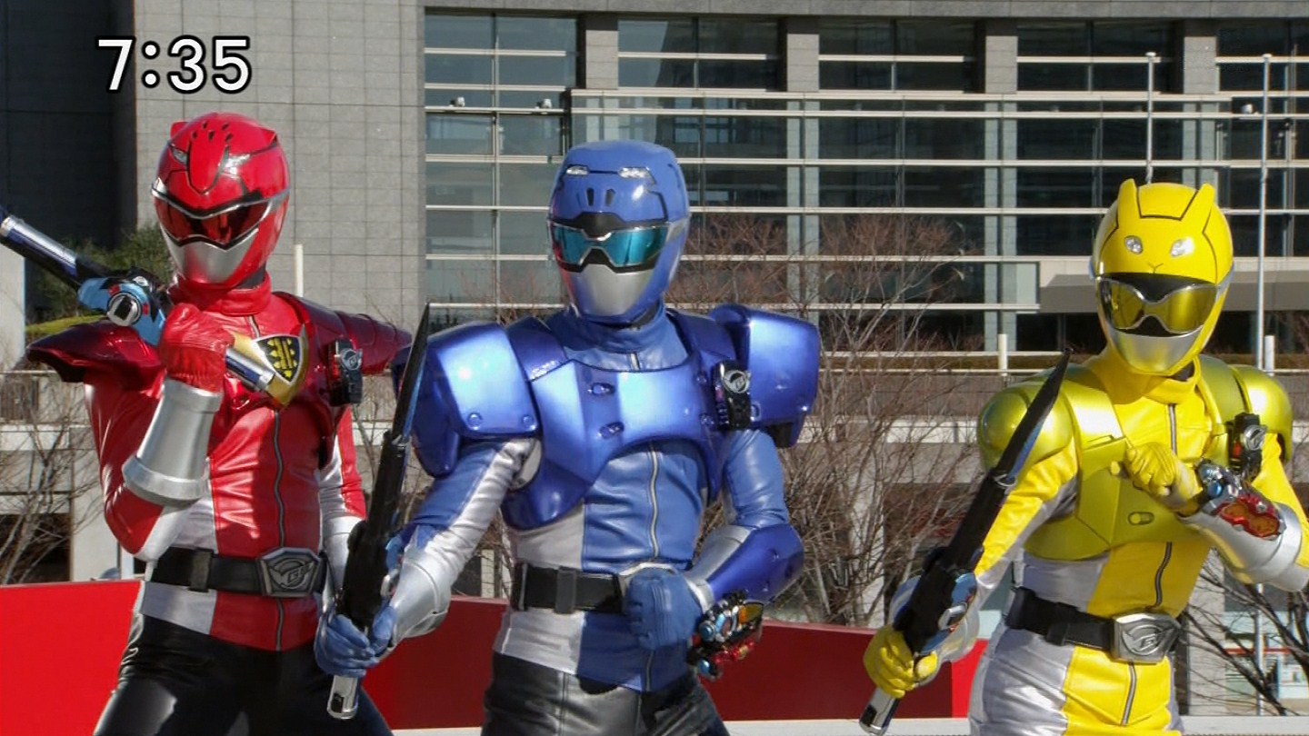 Henshin Grid: Go-Busters Miission 49 Gallery - Go Buster!