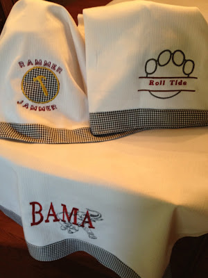 Bobbie's Stitches and Giggles; Monograms and Embroidery - Textile Art ...