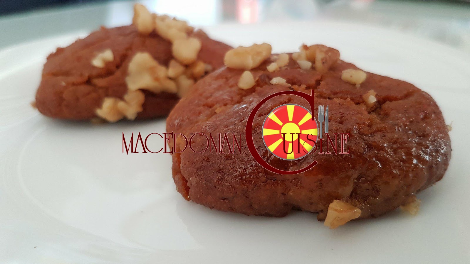 CHRISTMAS HONEY COOKIES (MELOMAKARONA) ~ Macedonian Cuisine