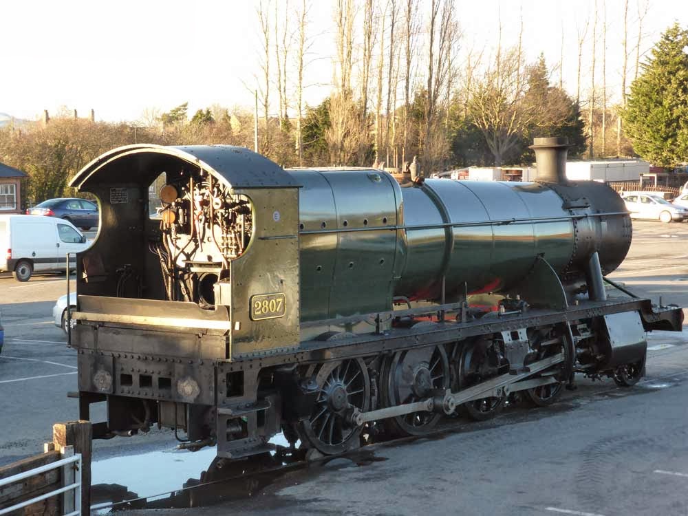 GWR 2800 Class No. 2807: Photos from Saturday 11th - 2807 to Tyseley