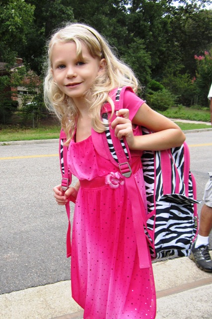 Life with Lucie & Ella: First Day of 1st Grade