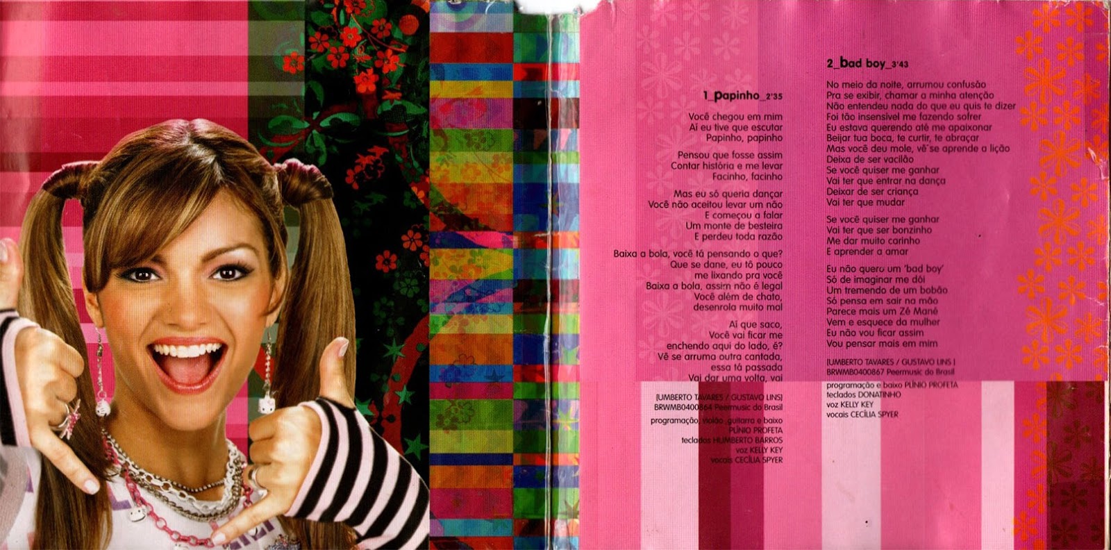 Encarte: Kelly Key - Kelly Key (2005) - Encartes Pop