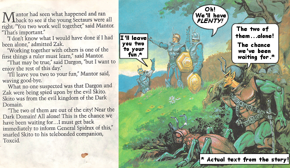 Thrift Core Storytime: Sectaurs Warriors of Symbion