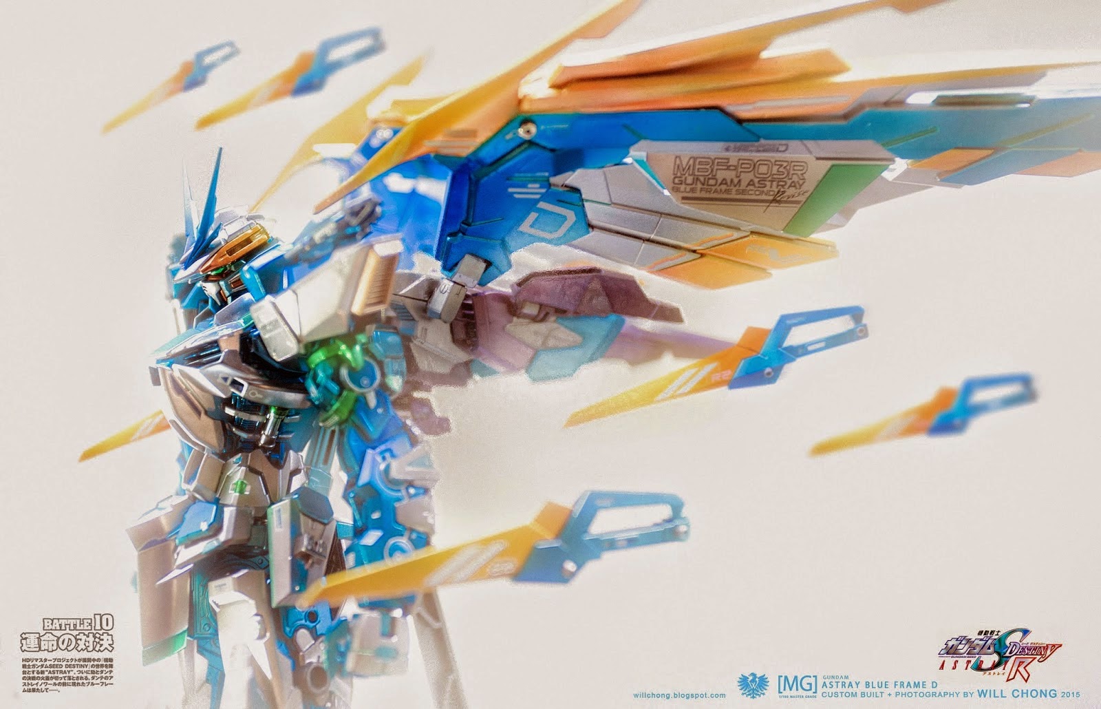 Custom Build: MG 1/100 Gundam Astray Blue Frame D [COLD DRAGON KNIGHT ...