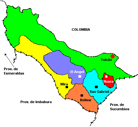 Lugares Turísticos del Carchi