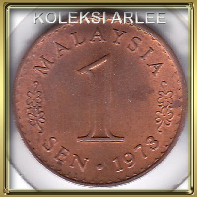 Koleksi Matawang Dan Syiling Arlee: 1 SEN SYILING MALAYSIA