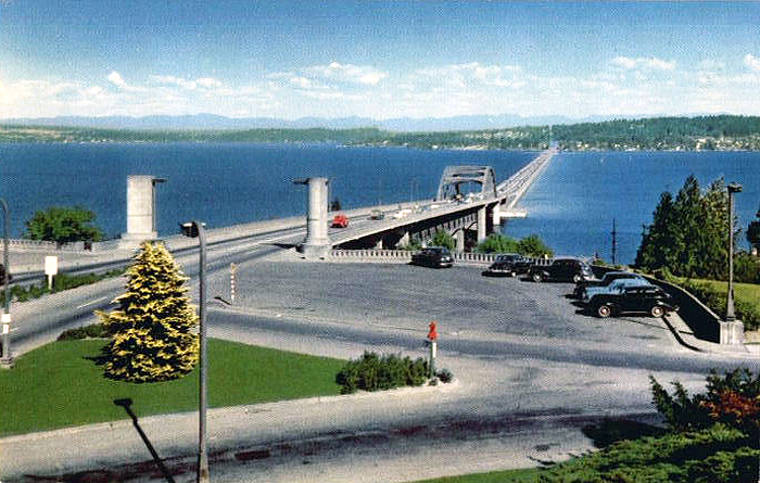 transpress nz: the Lake Washington Floating Bridge, Seattle
