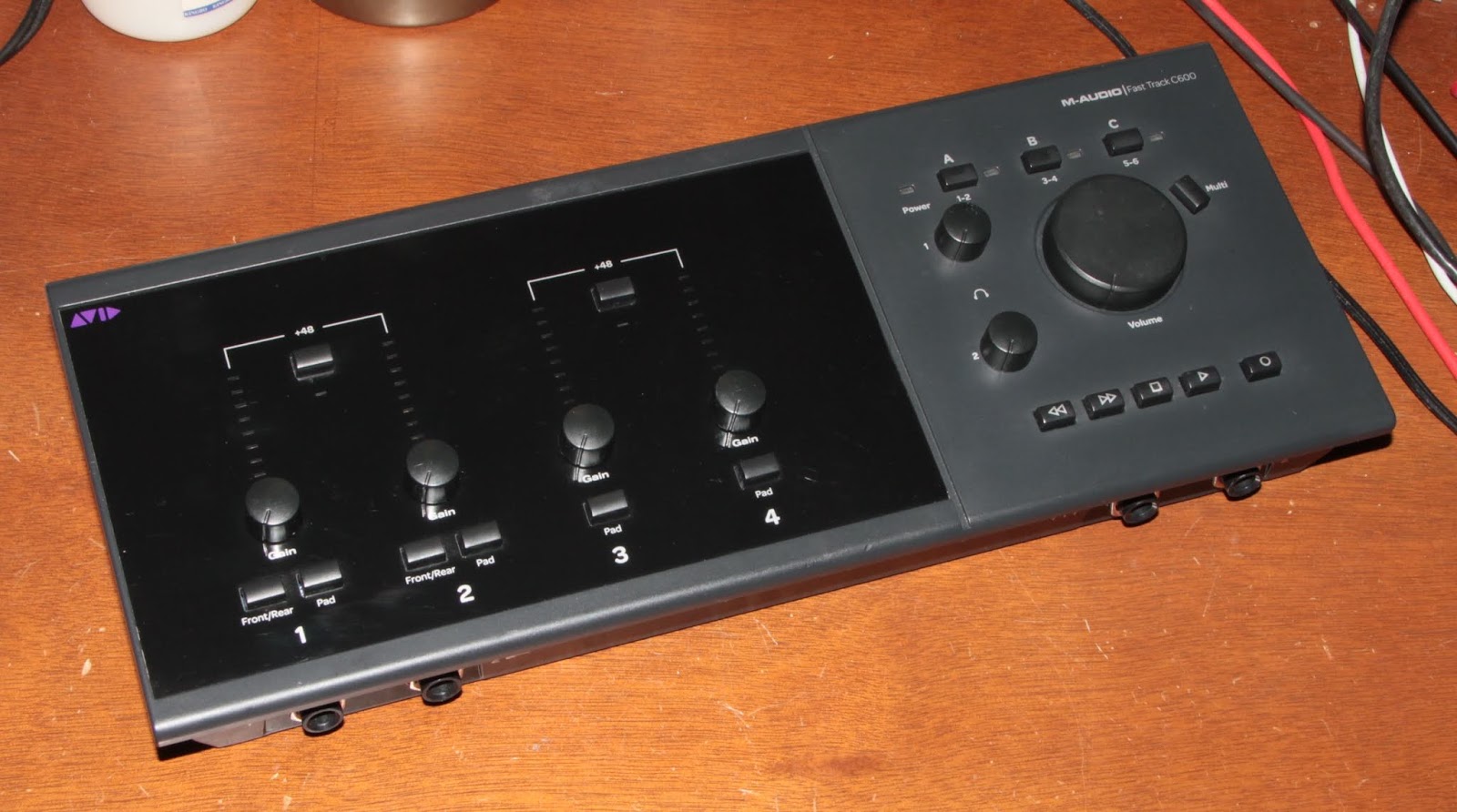 Khron's Cave: #32 M-Audio (Avid) Fast Track C600 teardown & repair