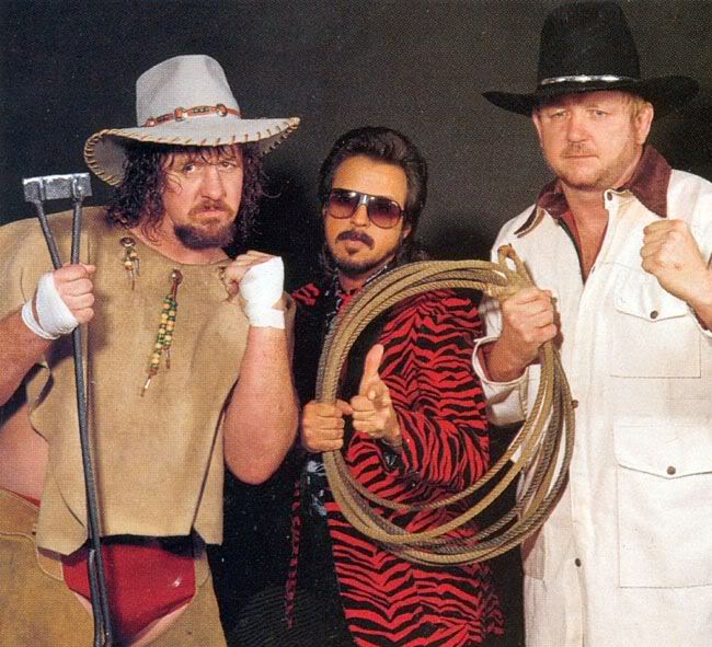 PIMP MATCHES: 1986 Apr 7 - Terry & Hoss funk v. Junkyard Dog & Tito ...