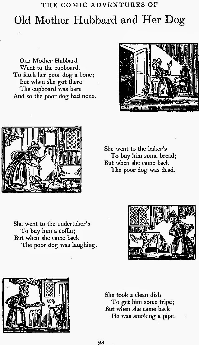 Pictures from an Old Book: "The Oxford Nursery Rhyme Book" Assembled By ...
