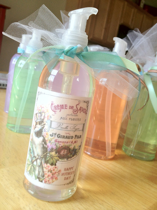 custom hand soap labels {how to} | Little Birdie Secrets