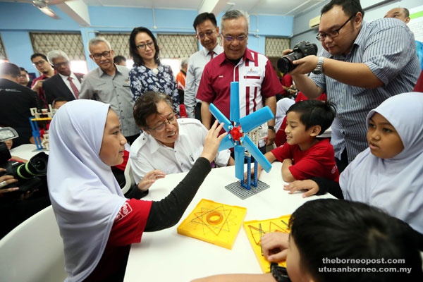 YB Karim says...: Galeri: STEM Education Lab at SK Rakyat Haji Bolhassan